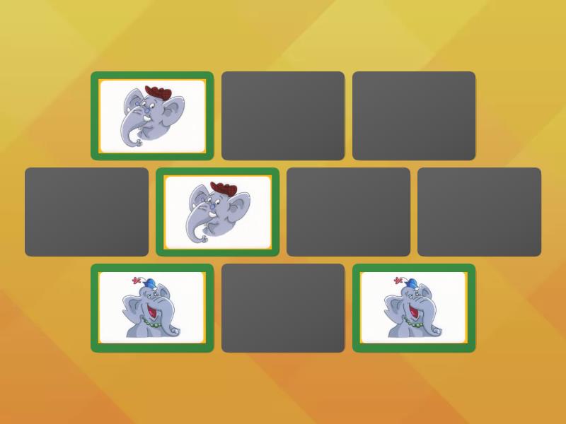 FH1. Lesson 7. Family (find pairs) - Matching pairs