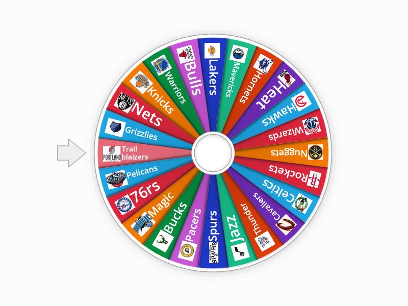 NBA - Spin the wheel