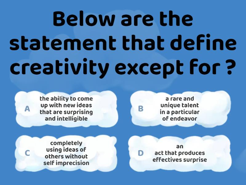 Creativity in ICT Education - Cuestionario