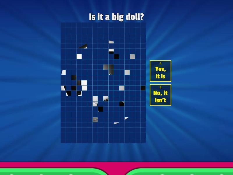 TOYS Is it..? questions - Test obrazkowy