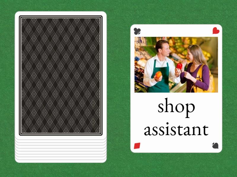 shopping - Speaking cards