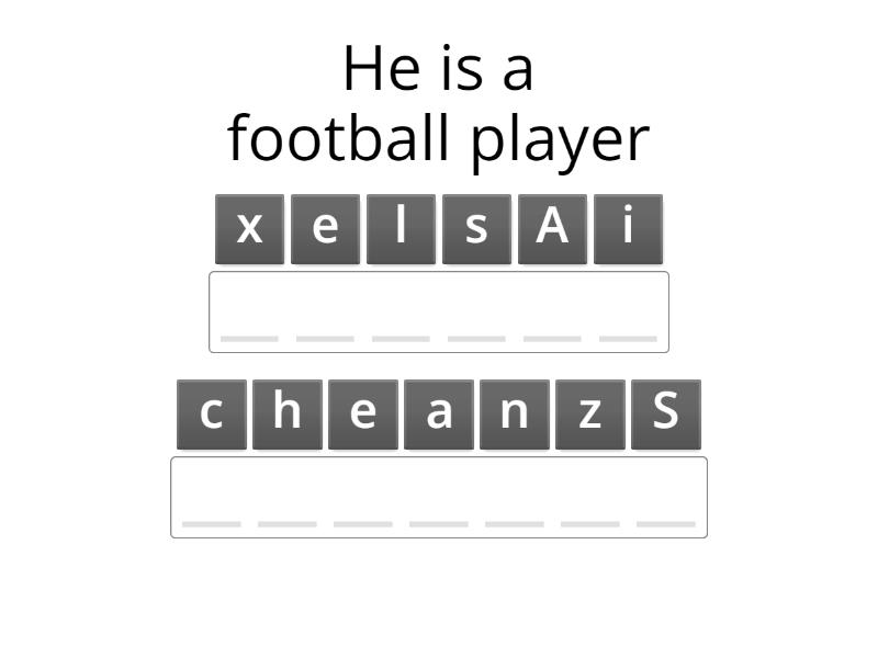 Famous Person - Anagram