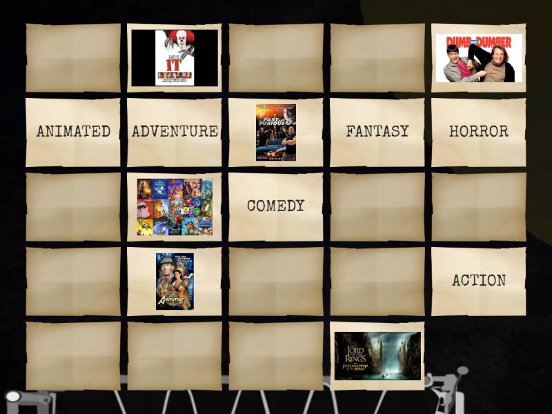 Cinema - Matching pairs