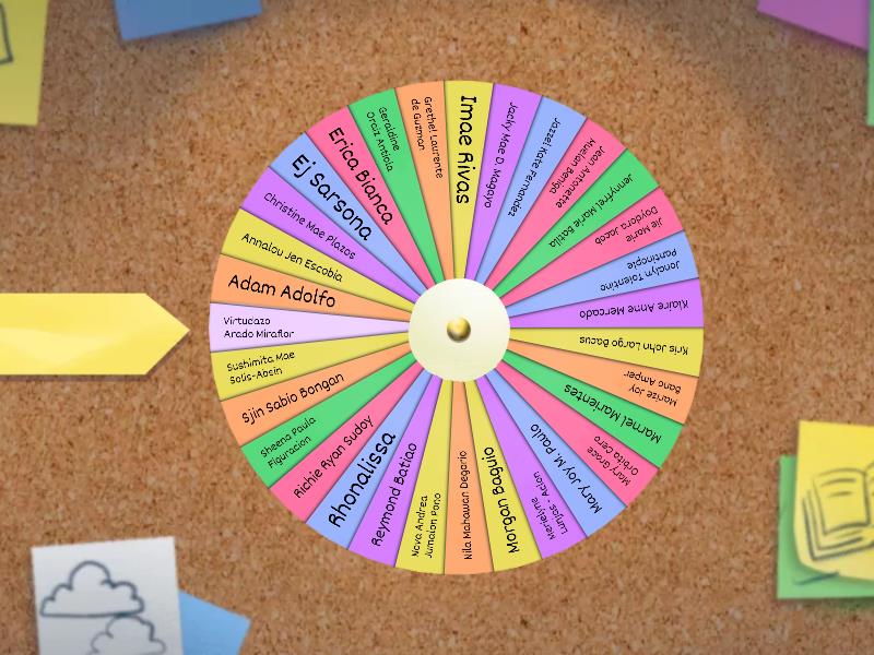 Who is next? - Random wheel