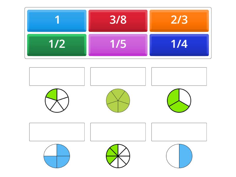 fractions - Match up