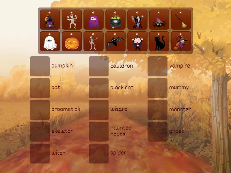 Halloween - Match up