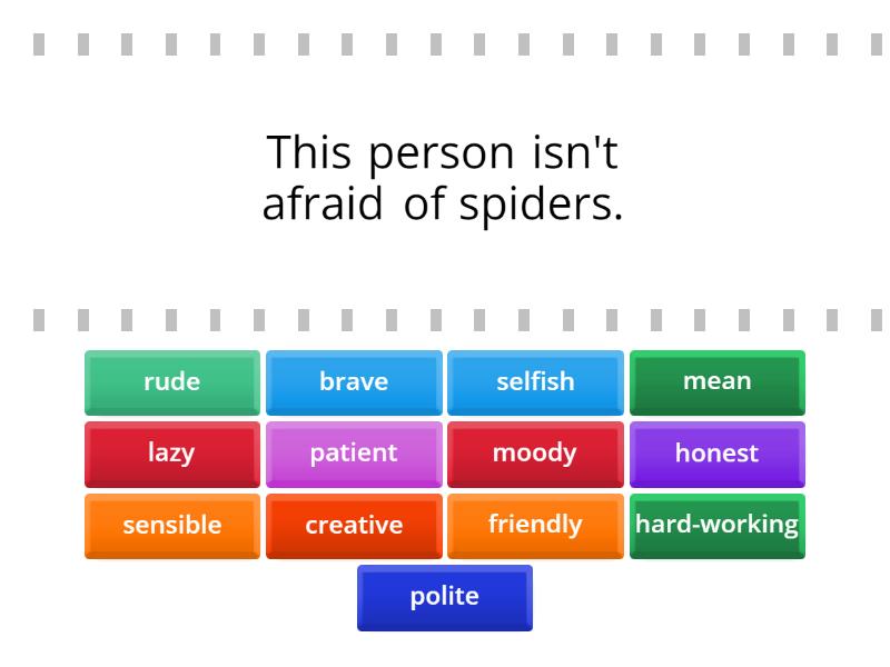 Solutions - unit 1 - personality- matching - Find the match
