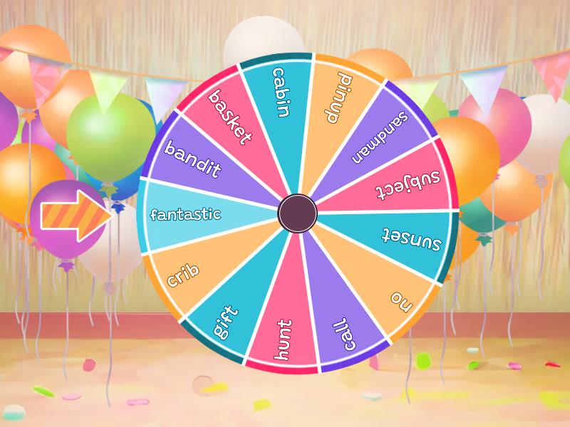 Clap, Snap, Stomp - Random wheel