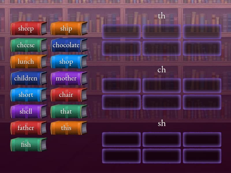 Ch Th Sh Group Sort