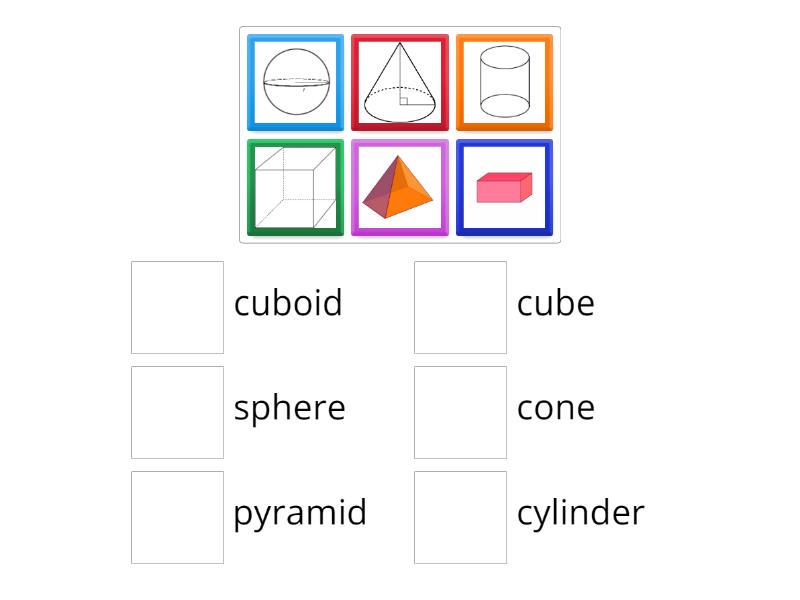 3D Shape Review - Match up