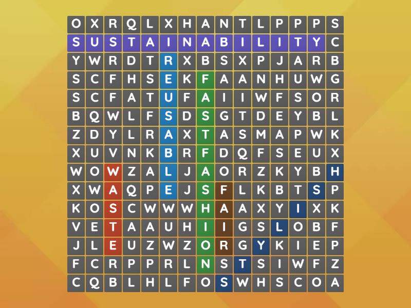 Fast fashion word search! - Wordsearch