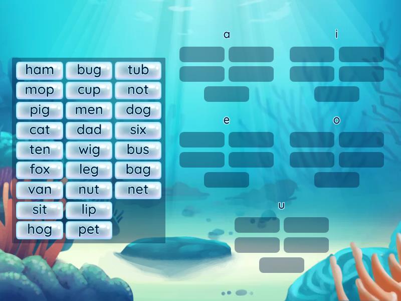 CVC sorting - Групповая сортировка