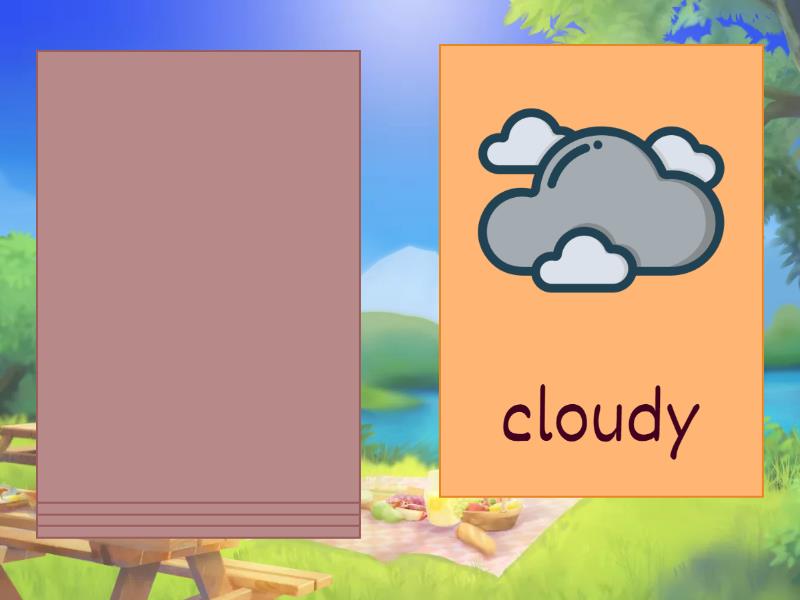 Weather - Speaking cards