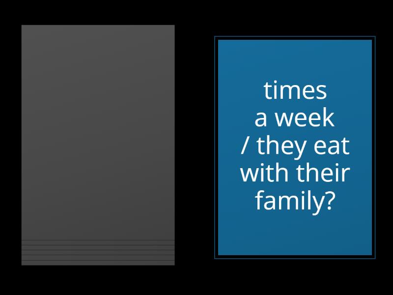 How many/How much? - Speaking cards