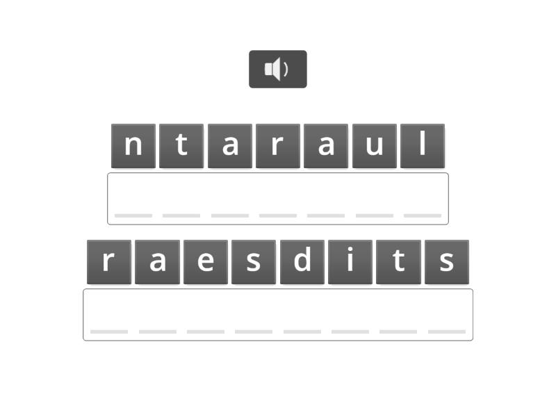 P6_Chapter 3 Vocabulary - Anagram