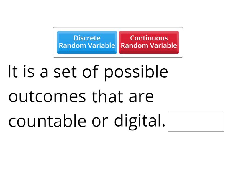 discrete - Complete the sentence