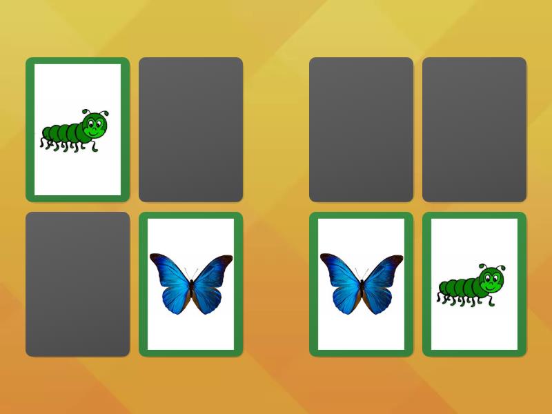 MEMORY CON WORDWALL - Matching pairs