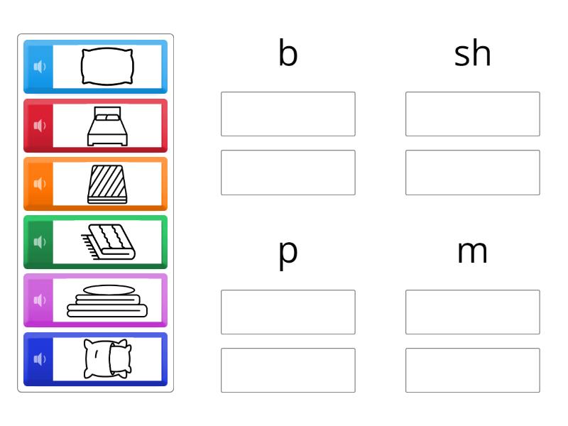 2.1.3 Making the Bed Sound Sort - Group sort