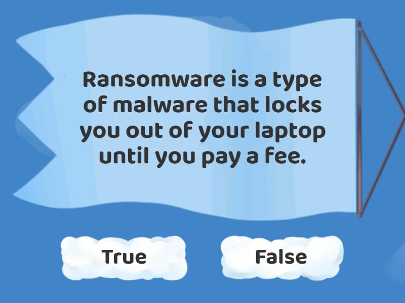 Ransomware & Scareware - True or false