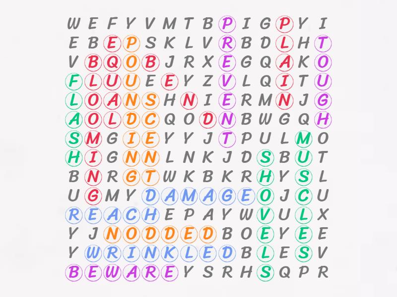 the ugly vegetables, super storms vocabulary words - Wordsearch