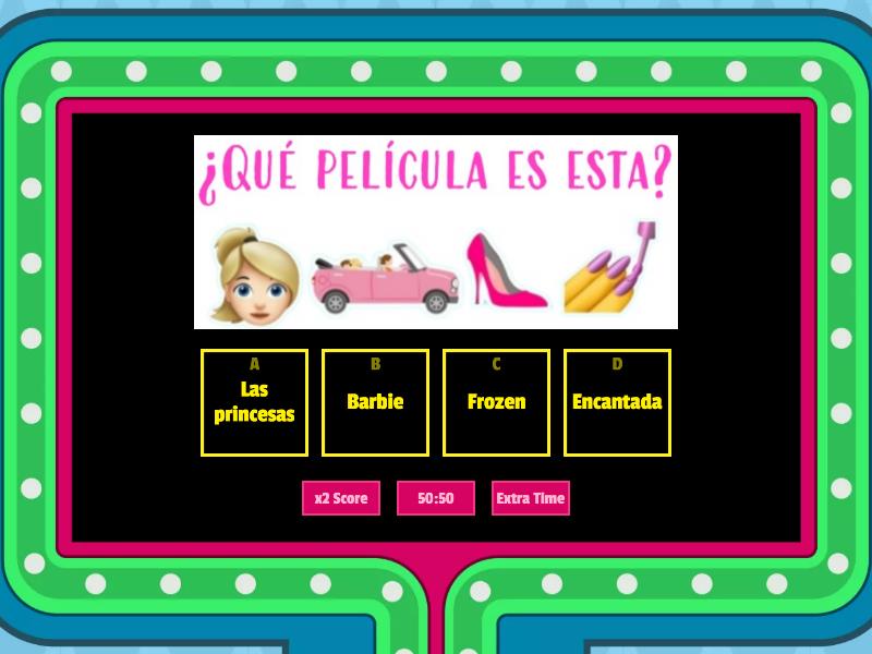 Adivina la película - Gameshow quiz