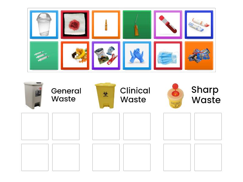 Classification of Waste - Group sort