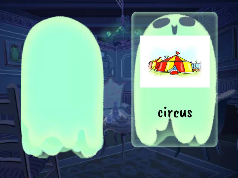 At the circus spotlight 2 - Speaking cards