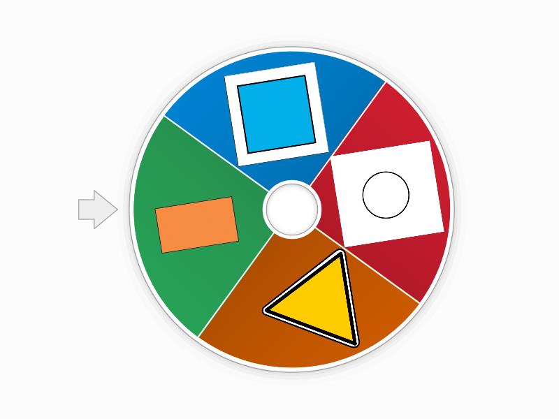 shape spinner - Spin the wheel