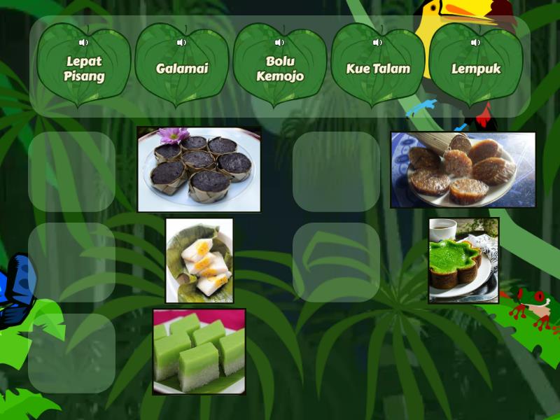 Memasangkan Juadah - Match up