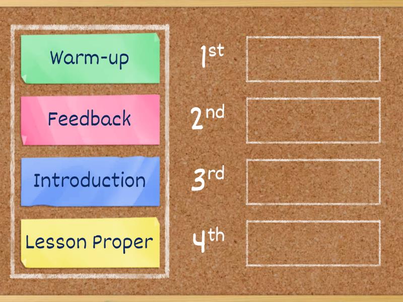 Ripple Lesson Flow - Rank order