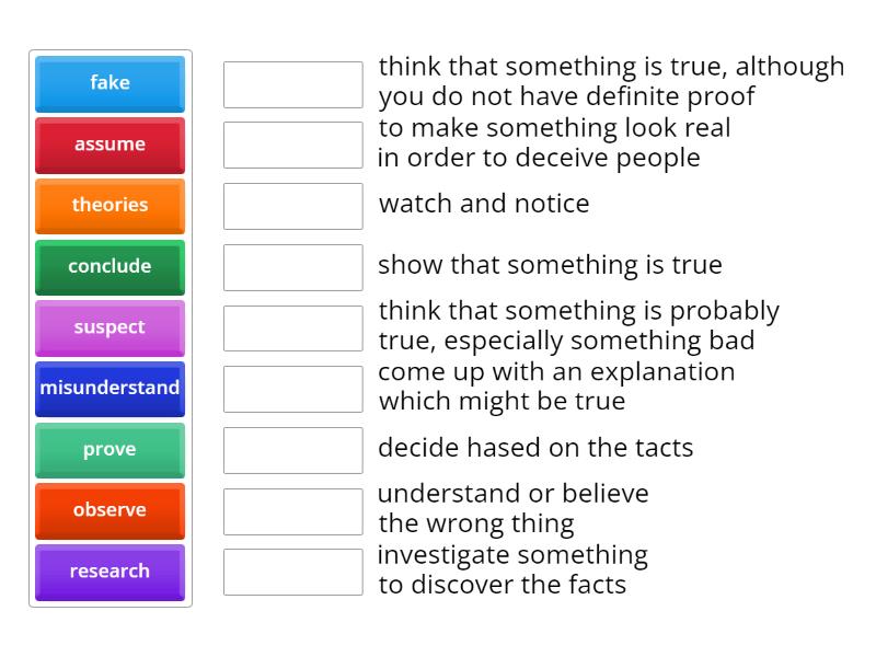 Roadmap B2 9B vocabulary - Match up
