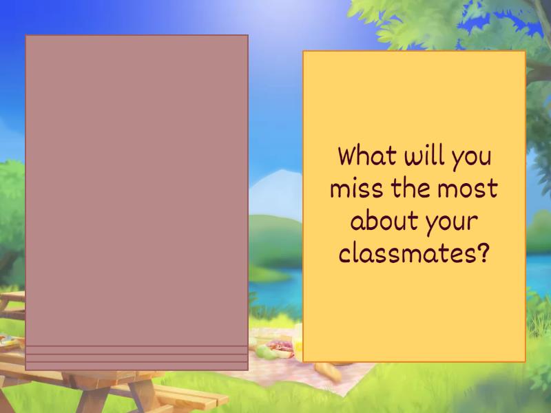 LS B1-B2 Final class reflection questions - Speaking cards