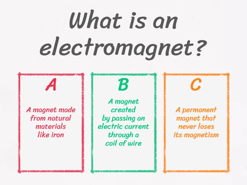 Electricity and Magnetism! Checkpoint Review #1! - Quiz