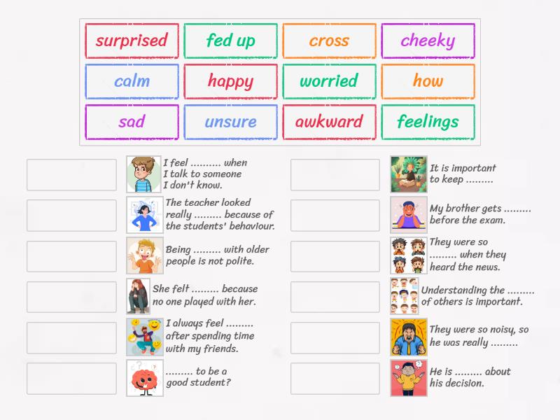 Feelings (Week 23) - Match up