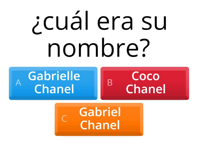 Coco chanel - Quiz