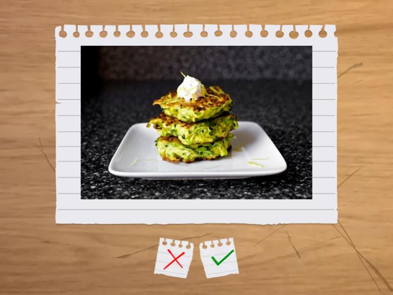 8 types of pancakes - Flash cards