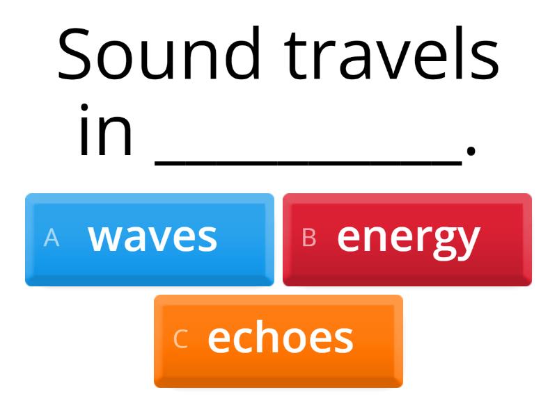 Sound Energy - Quiz