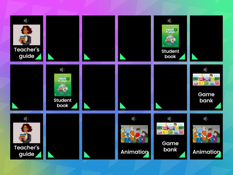 teaching resources - Matching pairs