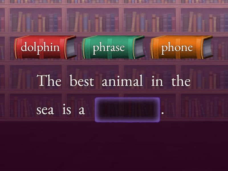 ph sentences - Complete the sentence