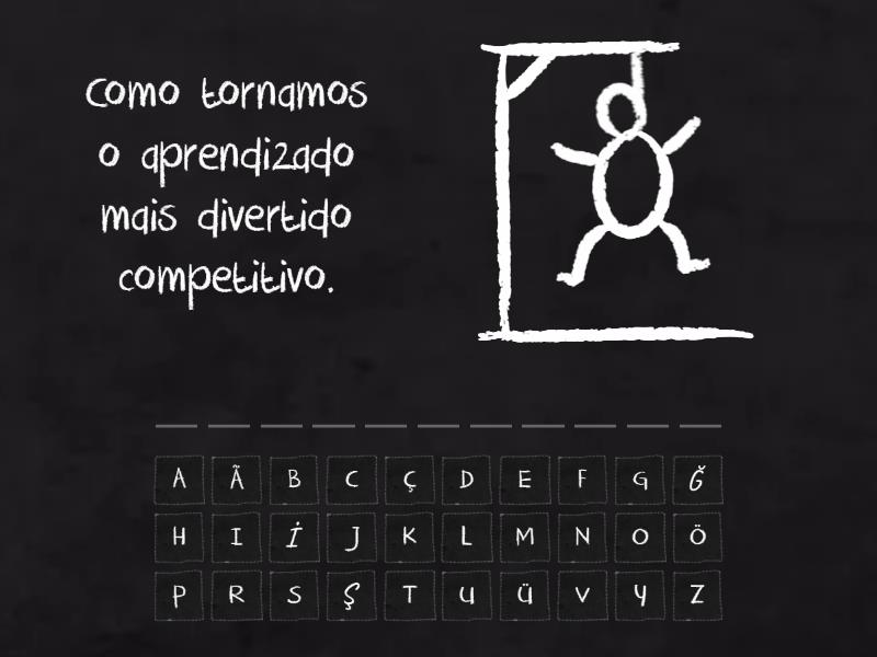 Racha Cuca - Jogo da forca