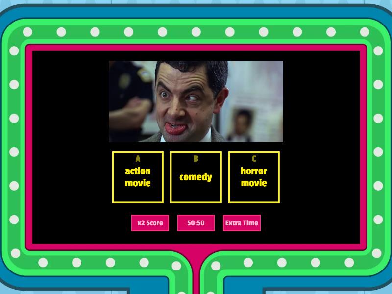 Guess the Movie Genre - Gameshow quiz