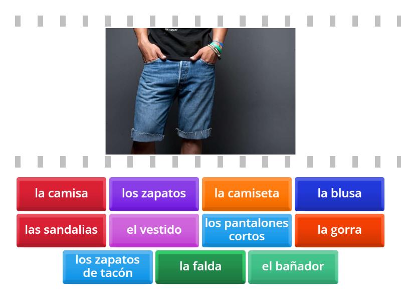 A1. Clase 1. La ropa - Find the match