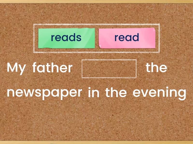 Simple Present Practice - Daily Routines - Complete the sentence