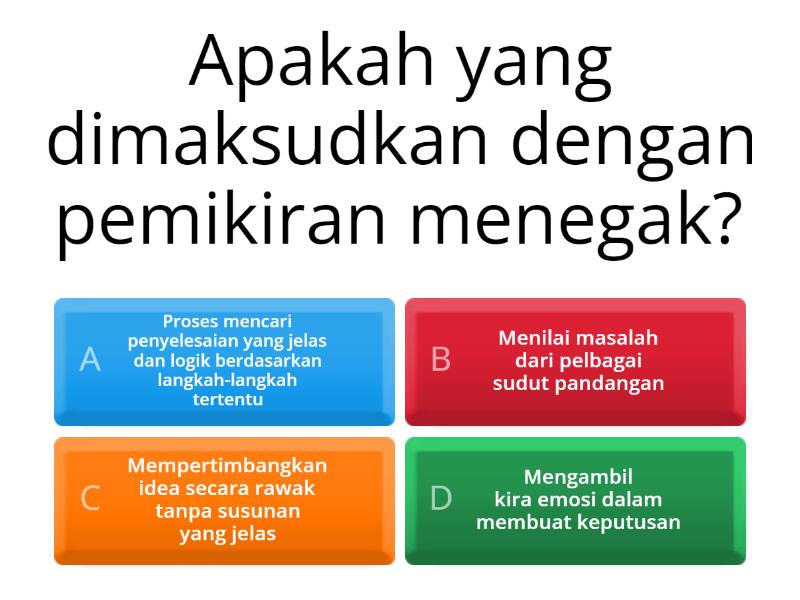 soalan kuiz (ulangkaji tajuk 4 dan 5) - Cuestionario