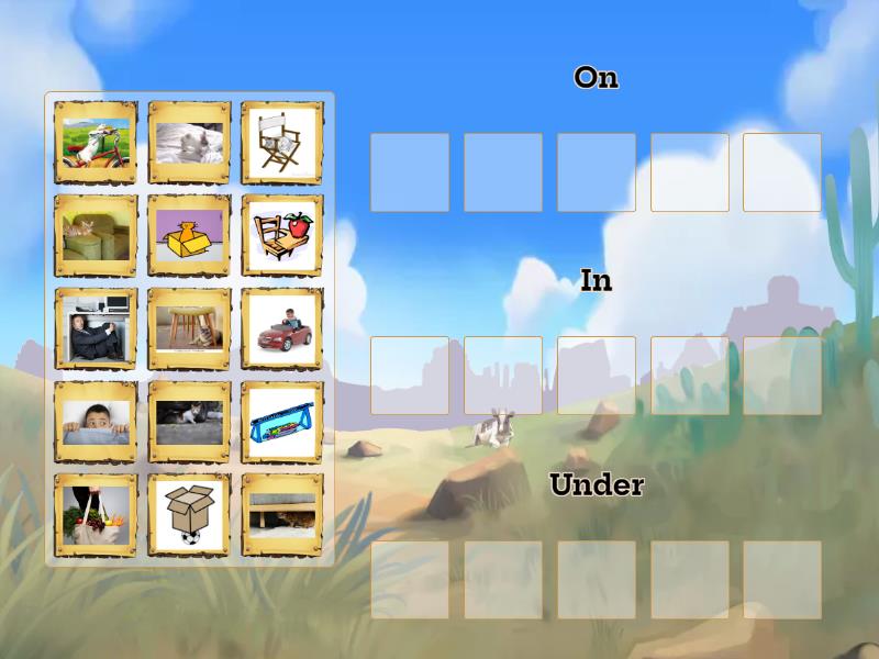 Kids box starter Unit 5 Gаme - Group sort