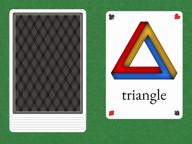 FF1 unit 9 shapes - Speaking cards