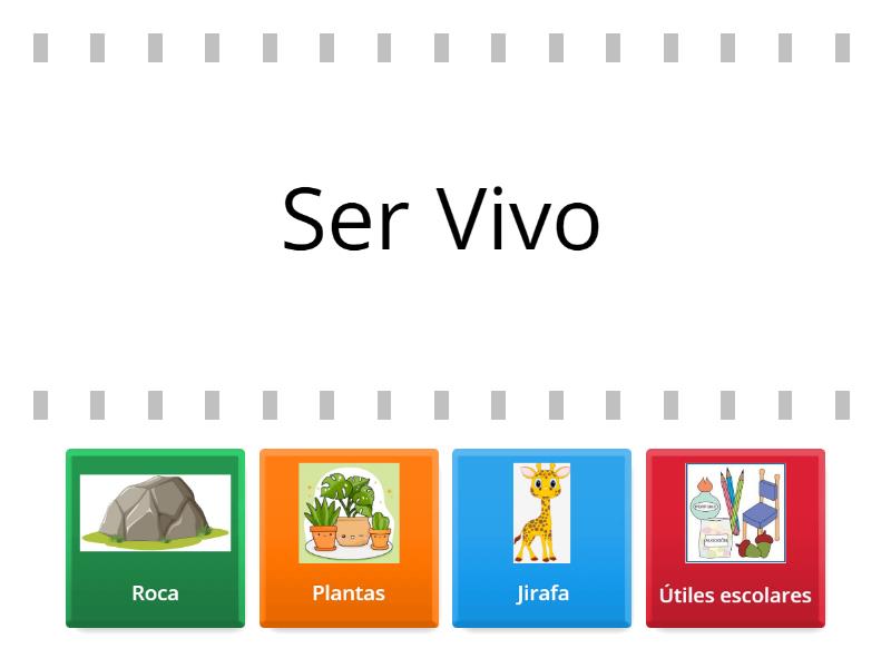 Indica cuáles son los seres vivos y cuáles son los seres inertes - Find ...