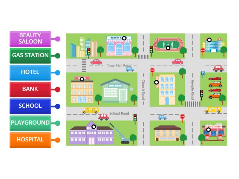 - MAP - Labelled diagram