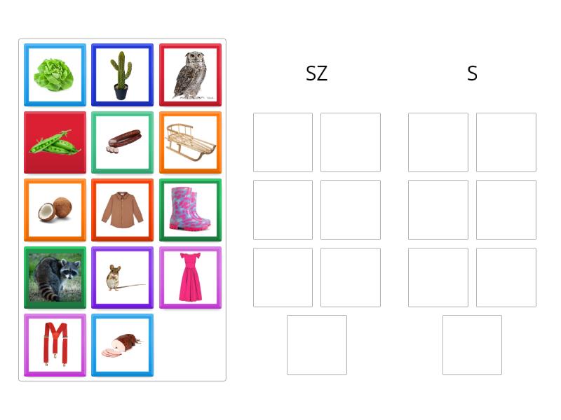 SZ vs S - Group sort
