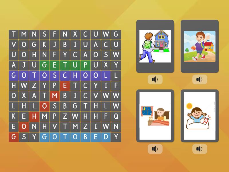 Smart junior 2 unit 7 - Wordsearch